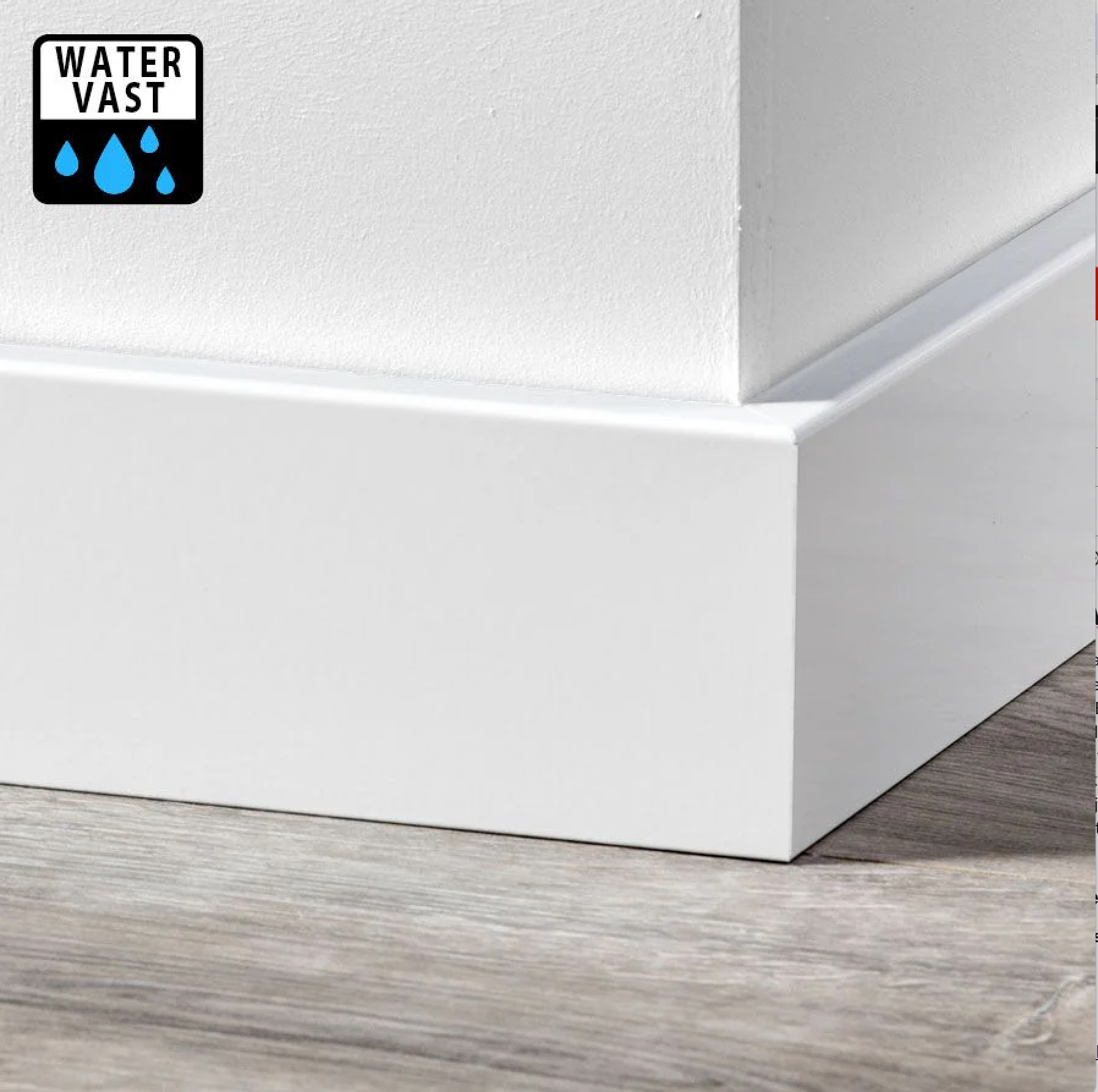 Kunststof en Watervaste plinten | Direct leverbaar!| Vloerenmarkt