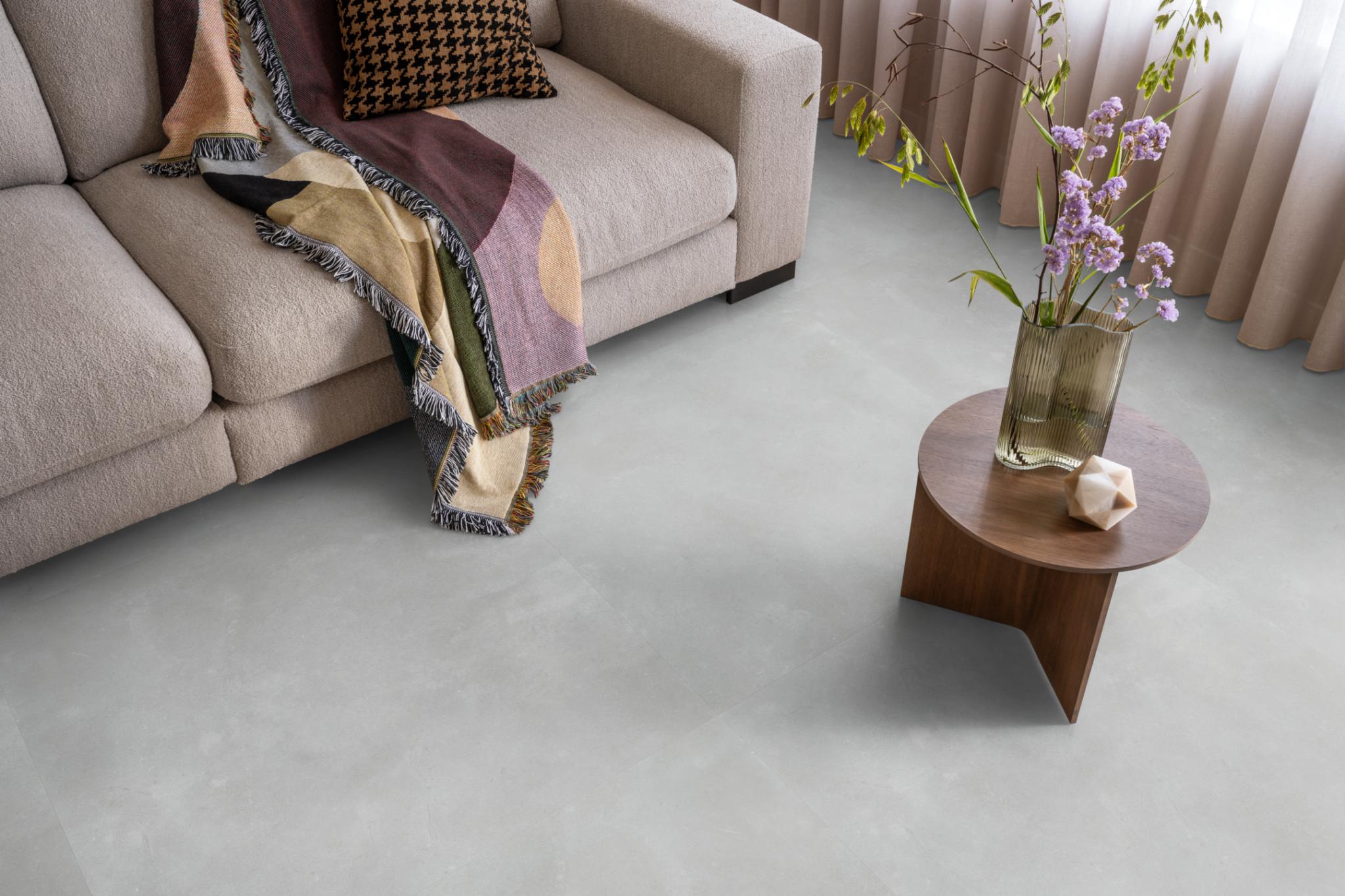 Ambiant Piazzo Light grey | Tegel 45 x 90 Plak PVC dryback