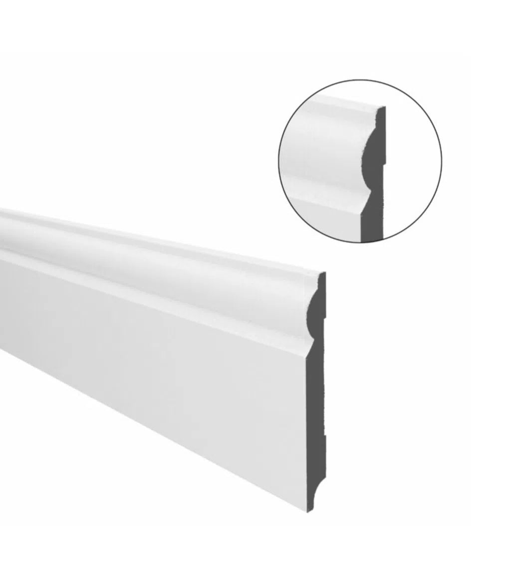 Sierplint MDF | RAL 9010 Gebroken wit | Klassieke plinten kopen?